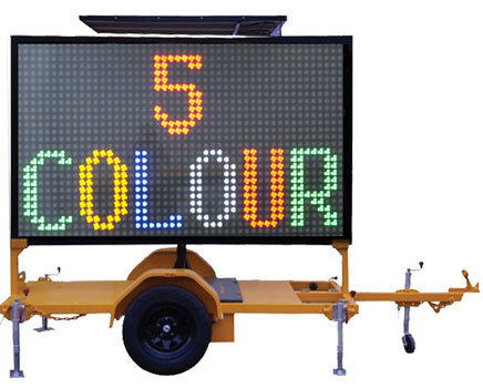 VMS Trailer Display hot Sale, Australian Trailr Mounted Variable Message Sign