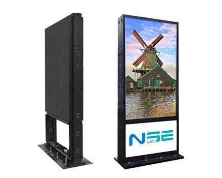 Outdoor LED Totem Display Outdoor LED Media Player Outdoor Rental LED Display Manufacturer