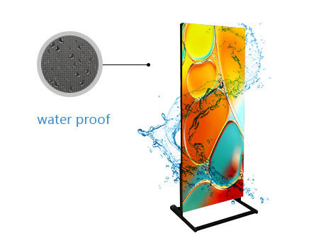 Outdoor Slim LED Poster Outdoor LED Media Player Standing Outdoor LED Display manufacturer Advertising LED Display