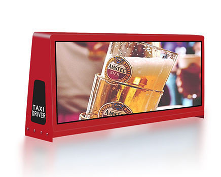 TS 2.5/3/3.33/5 Taxi Top Display Taxi Topper LED Display Taxi LED Display powered Taxi Roof LED Display Exporter