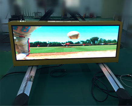 TS 2.5/3/3.33/5 Taxi Top Display Taxi Topper LED Display Taxi LED Display powered Taxi Roof LED Display Exporter