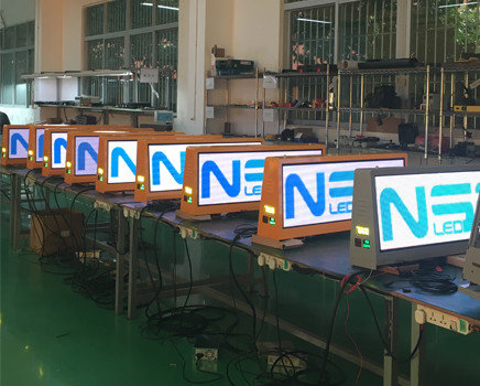 TS 2.5/3/3.33/5 Taxi Top Display Taxi Topper LED Display Taxi LED Display powered Taxi Roof LED Display Exporter