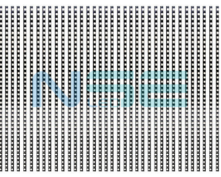 TW P2.8 / P3.91 Transparent car rear window LED display car window led display Portable LED Sign China