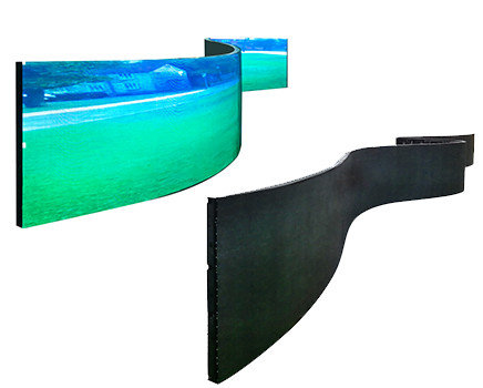 FC Series FC 2.5/4 Flexible LED Display Flexible shape LED Poster china Flexible LED Display