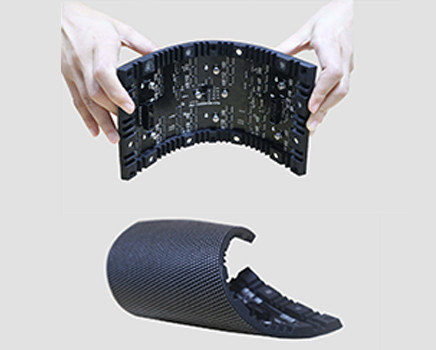 FC Series FC 2.5/4 Flexible LED Display Flexible shape LED Poster china Flexible LED Display