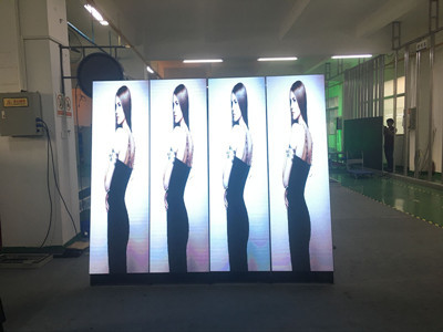 P3mm 1080P High Definition Full color Floor Stand Advertising Digital LED poster