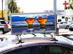 P5 Outdoor Vehicles LED In Mexico Taxi LED Display TAXI TOP Sign