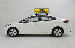 Outdoor Moving Advertising P5 In USA Taxi LED Display