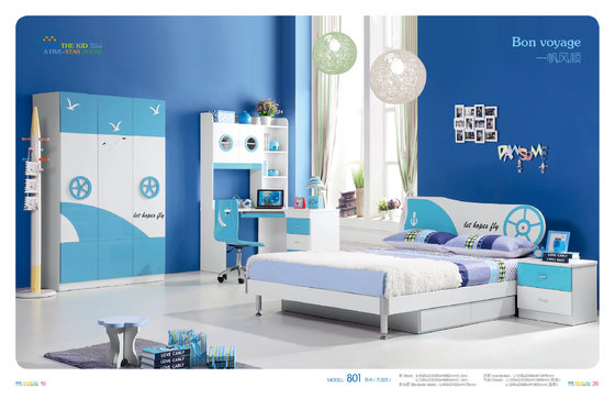 China sell modern children MDF bedroom furniture,#801 supplier