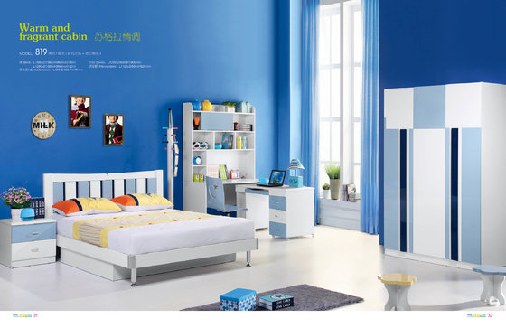 China sell modern children painted MDF bedroom furniture,#819 supplier
