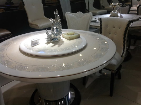 China sell marble dining table,modern dining set,#T160-160 supplier