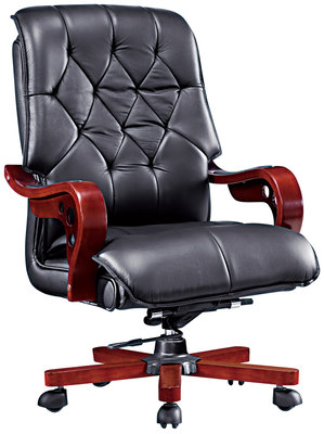 China office manager antique solid wood arm chair furniture supplier