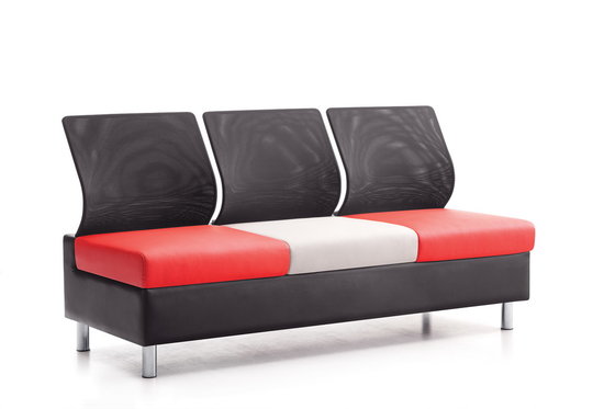 China unique modern mesh-back leather sofa,#X-33 supplier