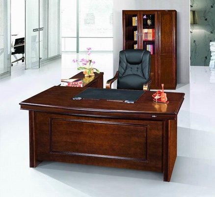China painted veneer MDF office desk supplier