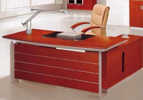 China painted MDF veneer office table supplier