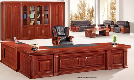 China Sell boss table,GM table,CEO table,executive table,#A114-38 supplier
