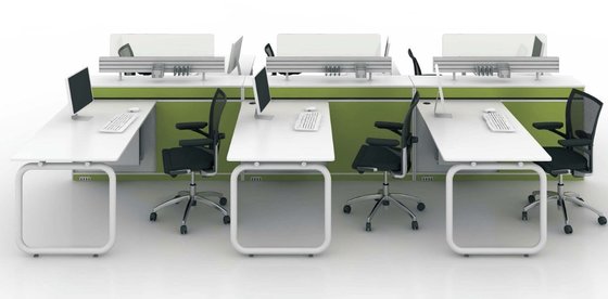 China modern office workstation for six persons,#JO-5006-6 supplier