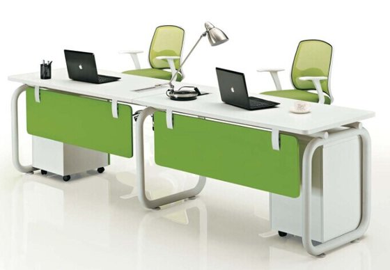 China modern 2 seat office table workstation for staff,#JO-5002-2 supplier
