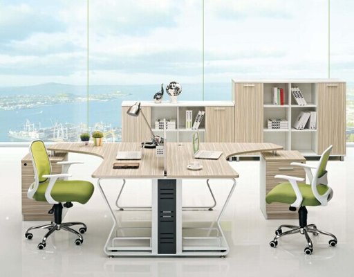 China office modern workstation table furniture for 2 people,#JO-6005 supplier