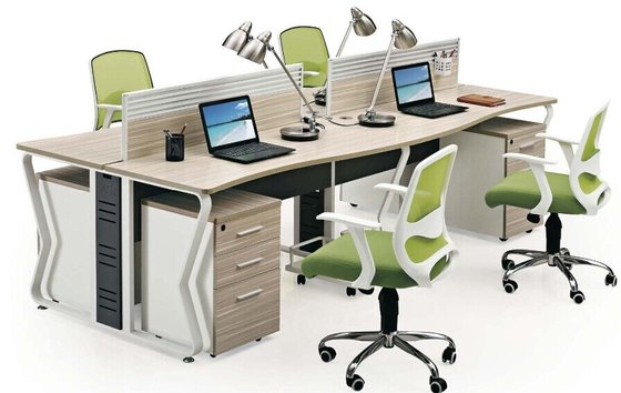 China office modern 4 seat workstation table furniture,#JO-6007 supplier