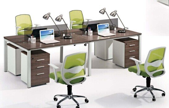 China office modern 4 person workstation table furniture,#JO-6043-4 supplier