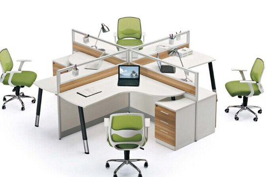 China modern 4 seater office partition workstation,office cubicle,#JO-7001 supplier
