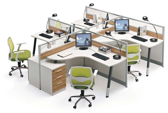 China modern 4 seat office partition workstation,office cubicle,#JO-7002 supplier