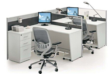 China office modern 2 seat partition workstation,office 2 seat cubicle,#JO-7041 supplier