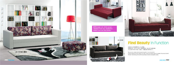 China three person cum sofa bed,#LS-1018B supplier