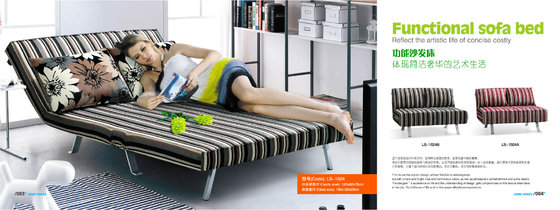 China modern fabric sofa bed made in China,#LS-1024B supplier