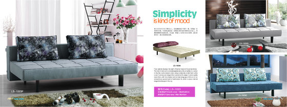 China modern fabric sofa bed made in Foshan,#LS-1023 supplier