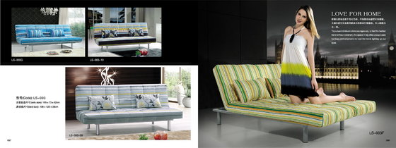 China foldable fabric sofa bed,#LS-003 supplier