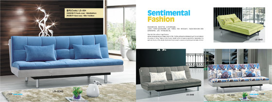 China multipurpose folding fabric sofa bed manufacturer,#LS-004 supplier