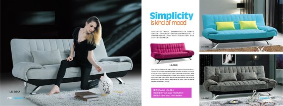 China Guangzhou foldable sofa bed manufacturer,#LS-024 supplier