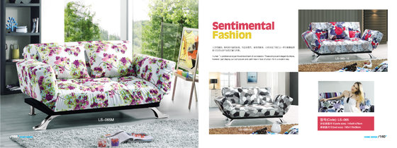 China washable fabric sofa bed,#LS-065 supplier
