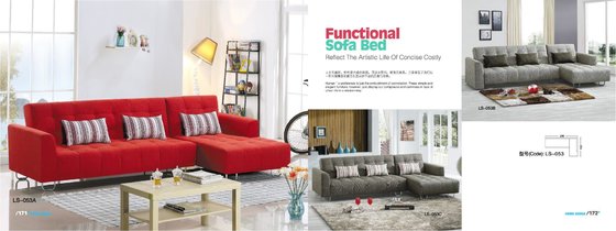 China fabric corner sofa bed furniture,#LS-053 supplier