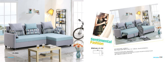 China fabric corner sofa bed furniture,#LS-032 supplier