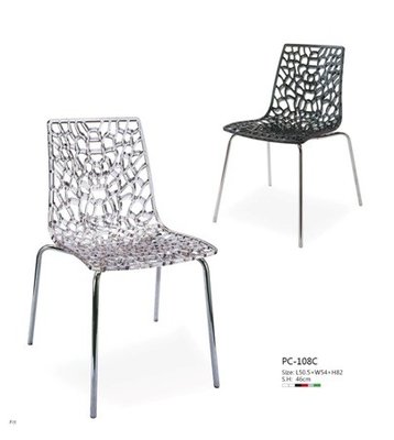 China cheap plastic outdoor dinner stackable chair supplier