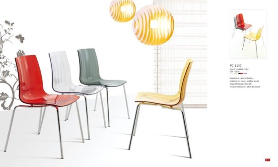 China transparent plastic meeting chair/clear plastic meeting chair/transparent event chair supplier