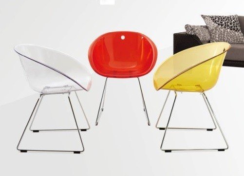 China Dondoli and Pocci gliss chair/clear hotel chair/gliss 921 chair supplier