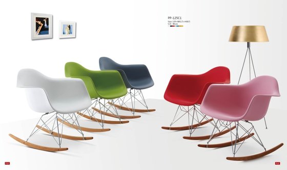 China living room rocking chair/eames rocking chair/rocker chair supplier