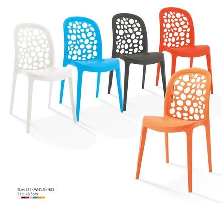 China Moon Injection Mould Thermoplastic Cafe Chair/plastic event chair/stackable cafe chair supplier
