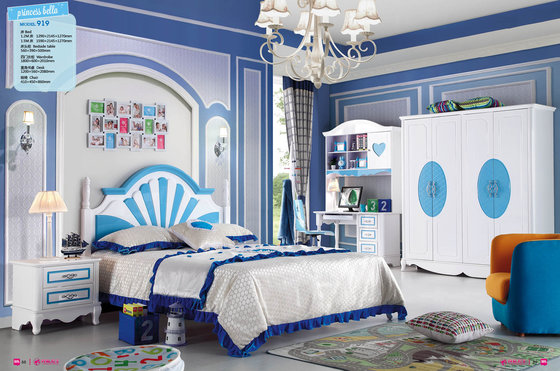 China glossy painted MDF bedroom set furniture made in China,#919 supplier