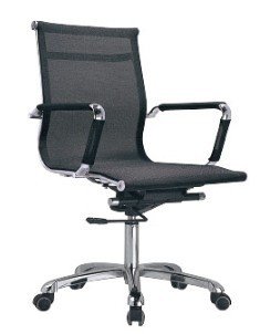 China modern Eames office medium back mesh manager chair furniture,#985B-1 supplier