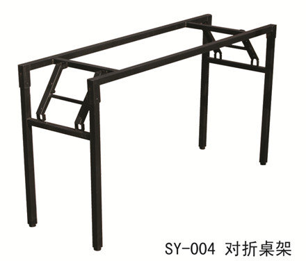 China foldable metal table frame,#004 supplier