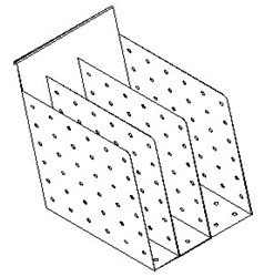 China suspended steel file holder for partition,#F1 supplier