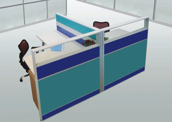 China 80mm thick office workstation aluminium frame material,#k80 supplier