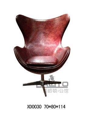 China antique club leather chair furniture,#XD0030 supplier