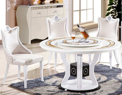 China 10 seater marble dining table furniture supplier