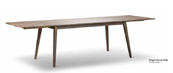China 8 seater extendable skagen dining table furniture supplier